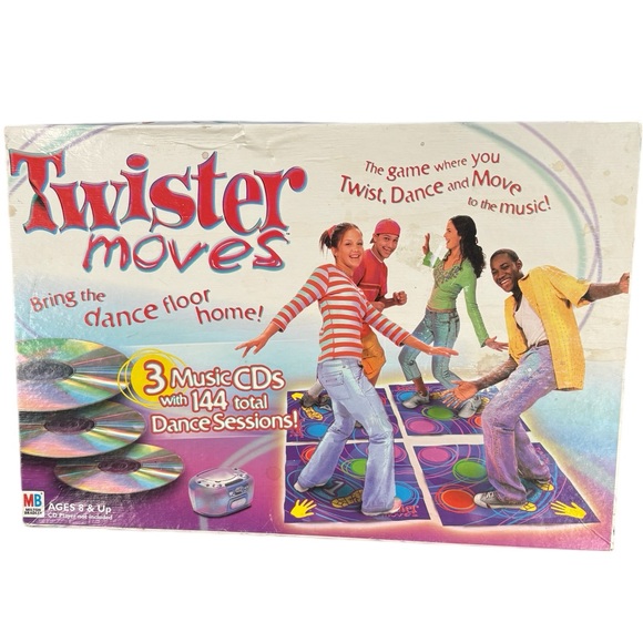 Hasbro | Games | Twister Moves Twist Dance Move Game | Poshmark